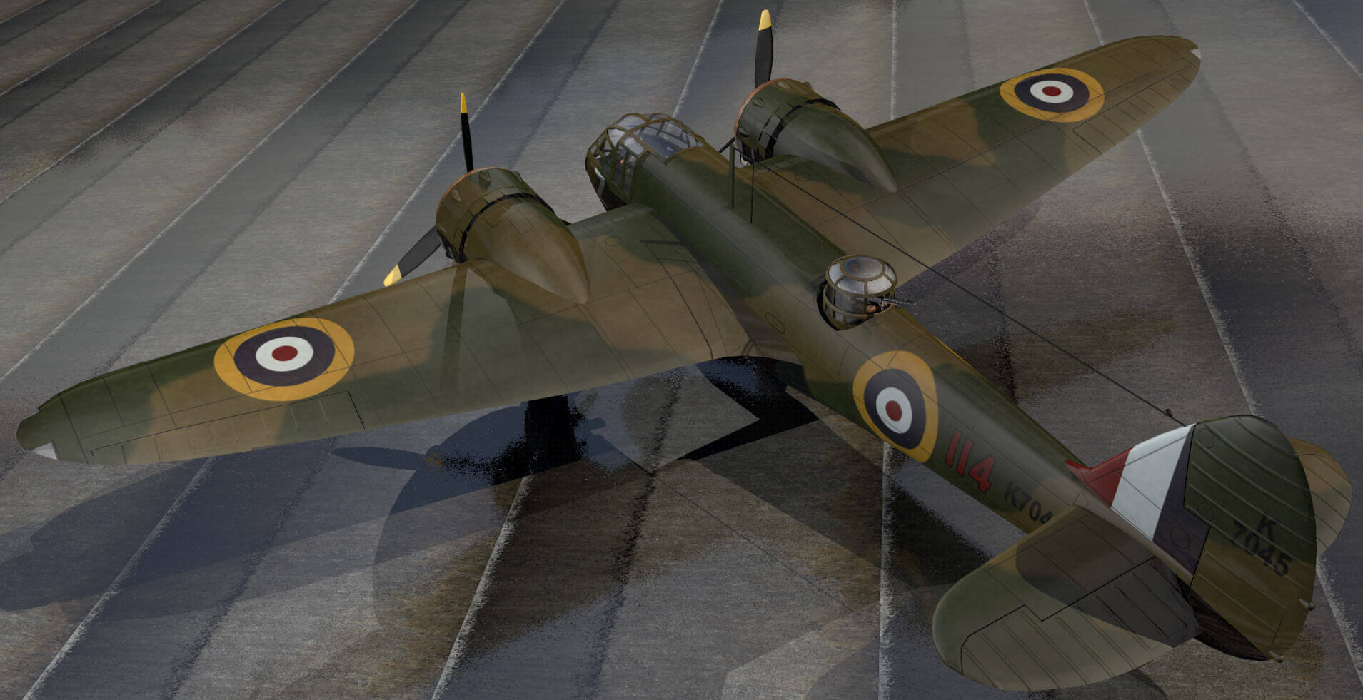 Bristol Blenheim Mk-1 3D Model by ChipBassChaos