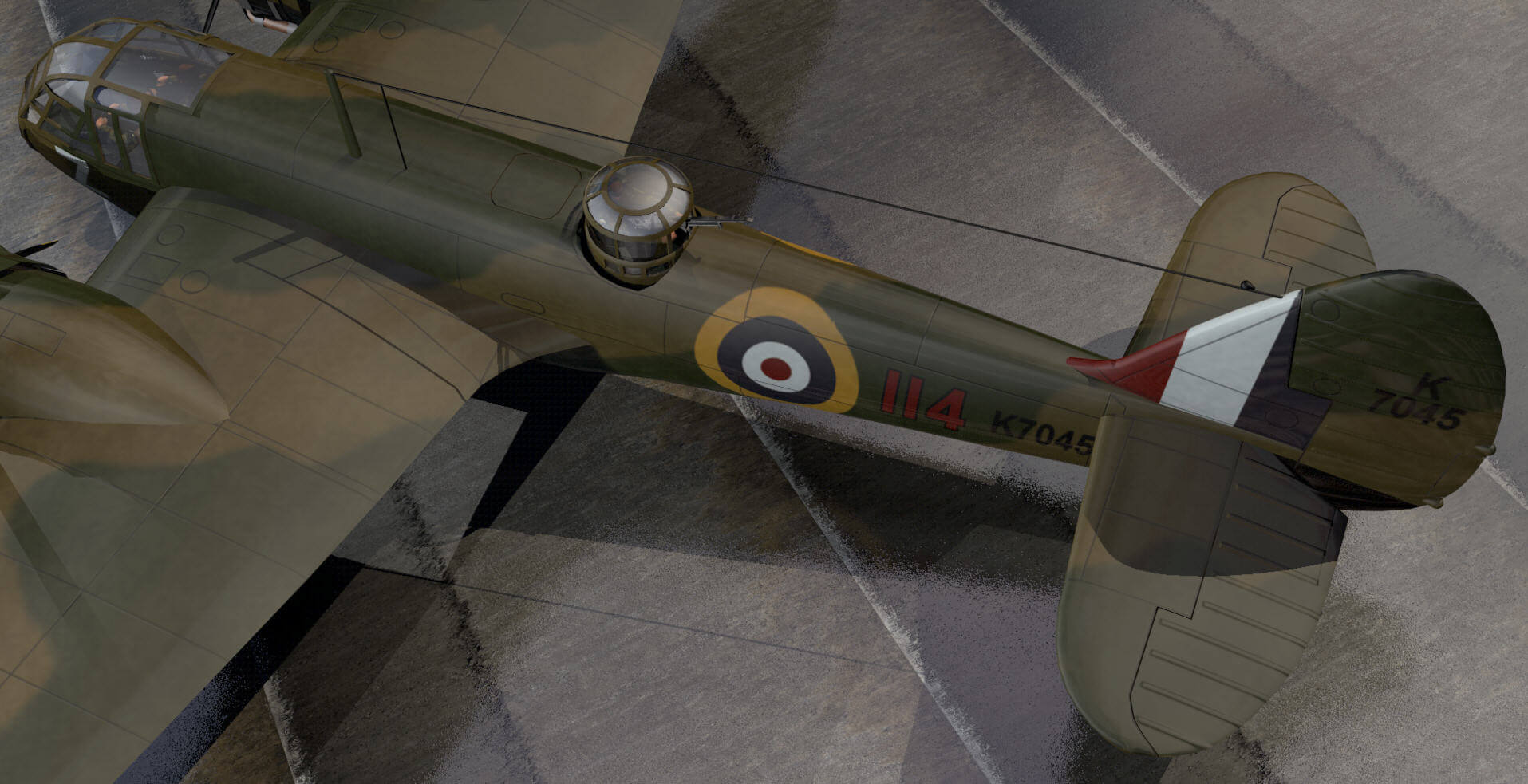 Bristol Blenheim Mk-1 3D Model by ChipBassChaos
