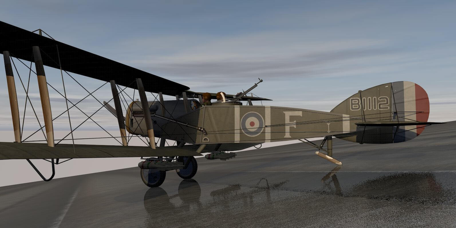 Bristol F-2B 3D Model by ChipBassChaos