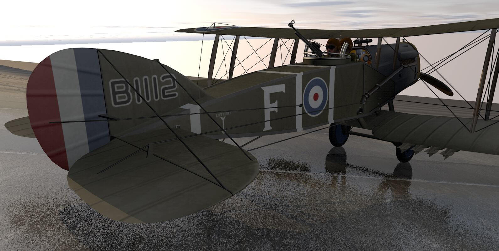 Bristol F-2B 3D Model by ChipBassChaos