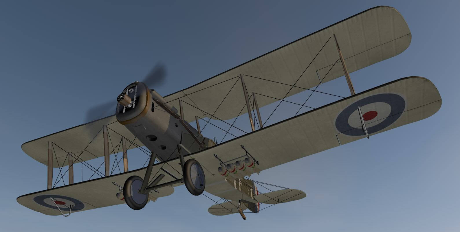 Bristol F-2B 3D Model by ChipBassChaos