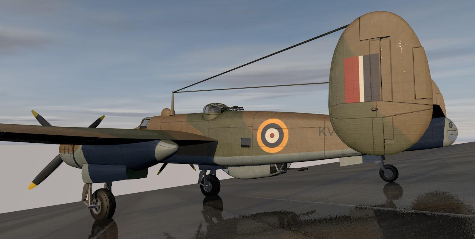 Bristol Type 163 Buckingham MK-1 3D Model by ChipBassChaos