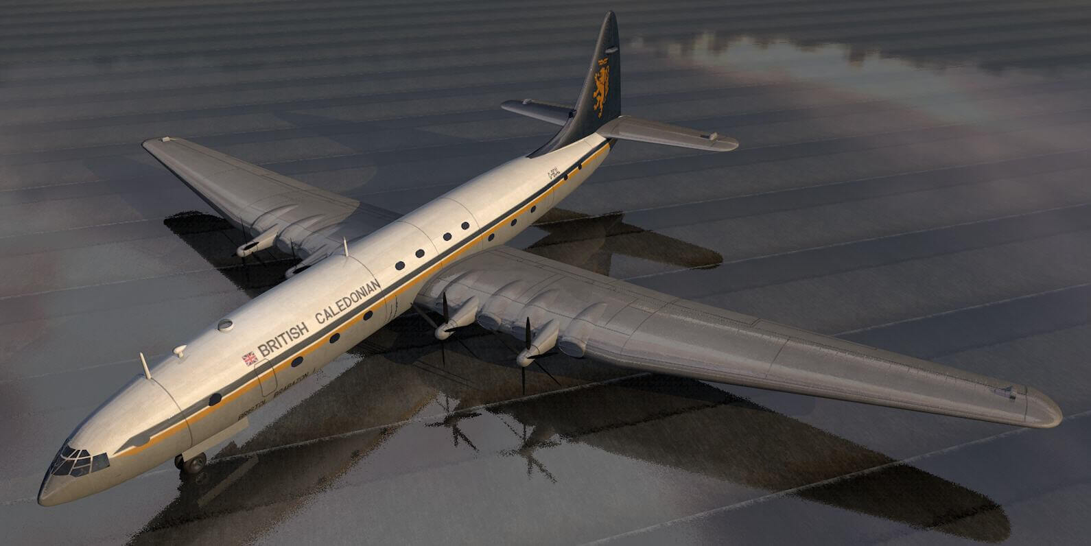 Bristol Type 167 Brabazon - 3D Model by ChipBassChaos