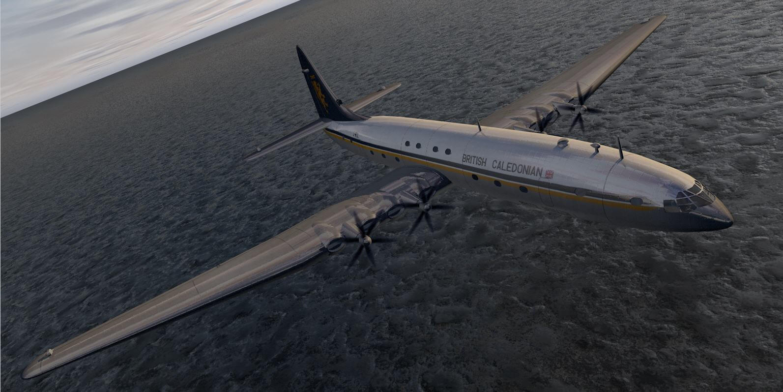 Bristol Type 167 Brabazon - 3D Model by ChipBassChaos