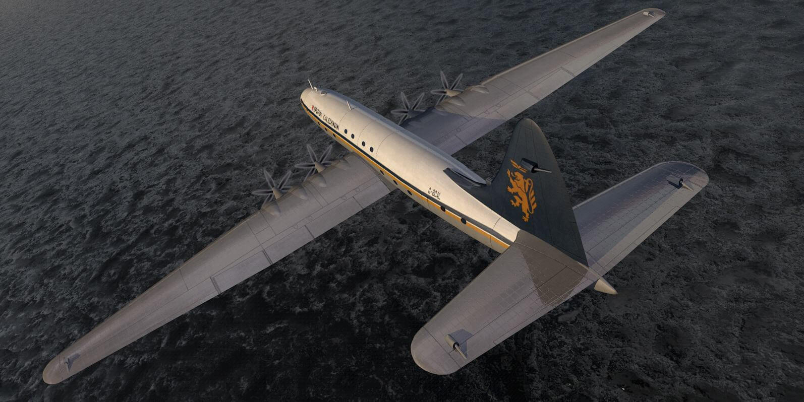 Bristol Type 167 Brabazon - 3D Model by ChipBassChaos