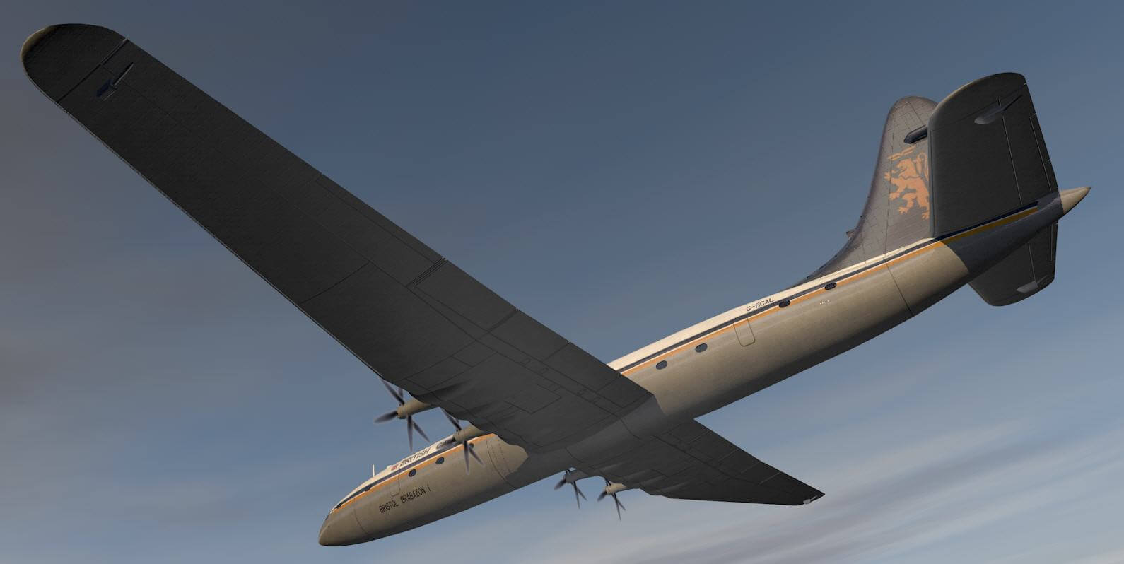 Bristol Type 167 Brabazon - 3D Model by ChipBassChaos