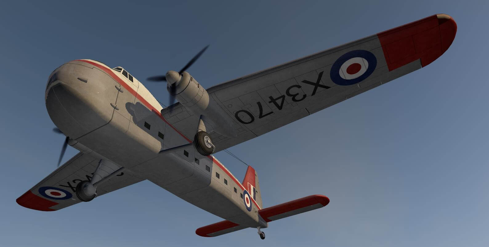 Bristol Type 170 Freighter MK-31 3D Model by ChipBassChaos