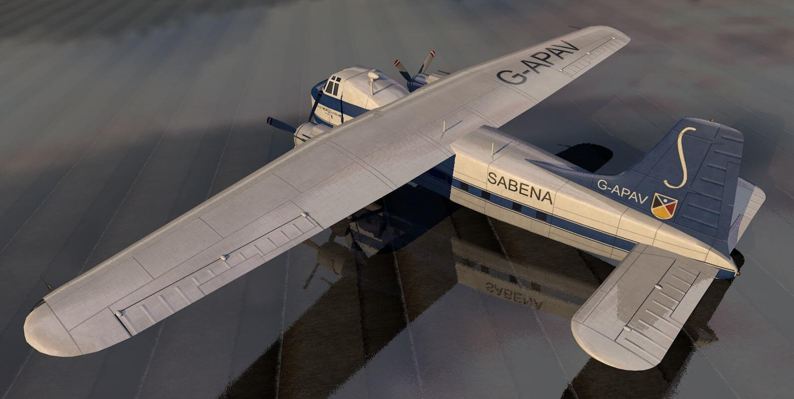 Bristol Type 170 Freighter - 3D Model by ChipBassChaos