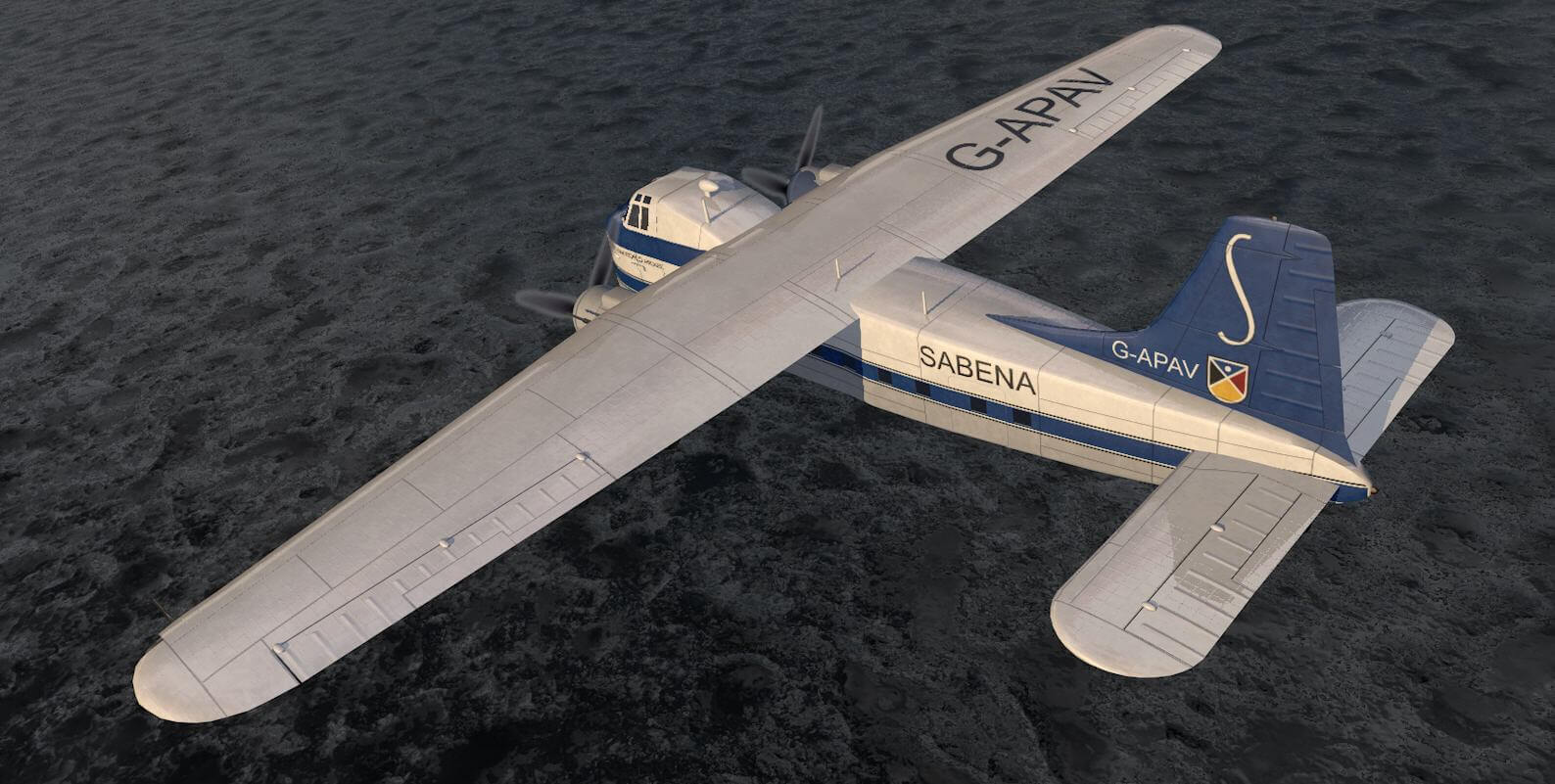 Bristol Type 170 Freighter - 3D Model by ChipBassChaos