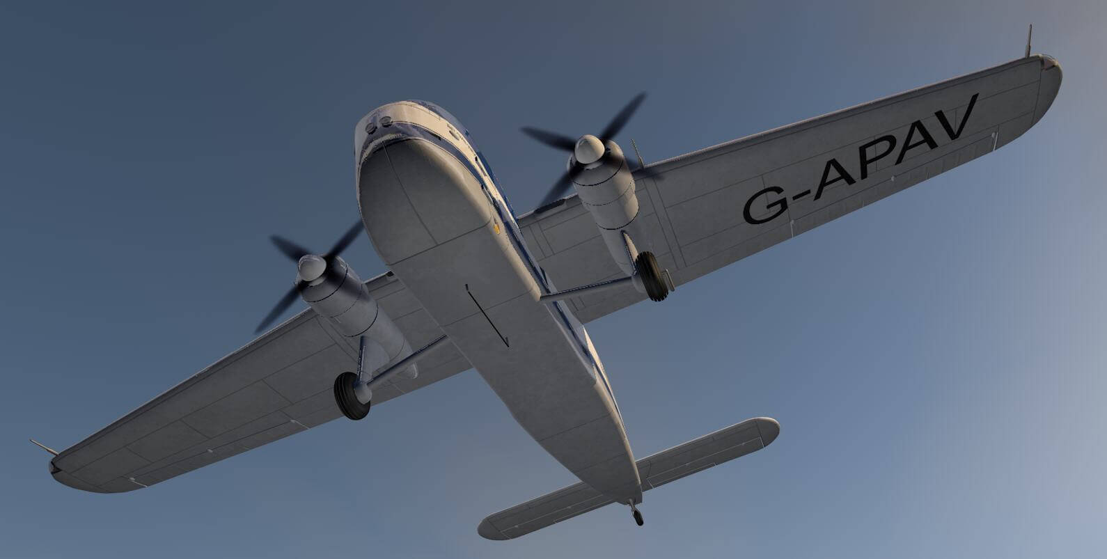 Bristol Type 170 Freighter - 3D Model by ChipBassChaos