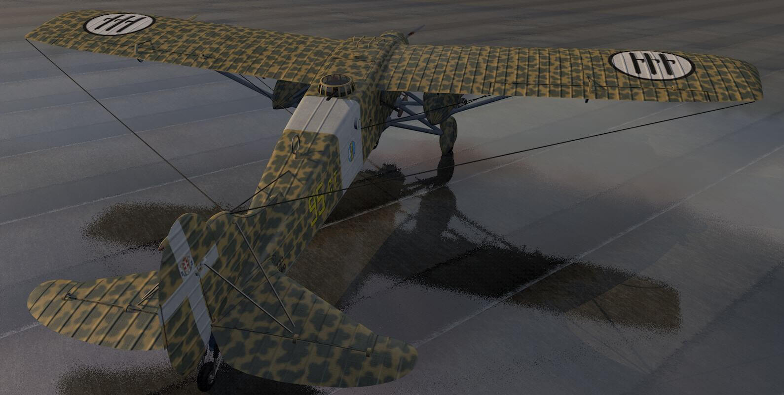 Caproni Ca-133 Bis 3D Model by ChipBassChaos