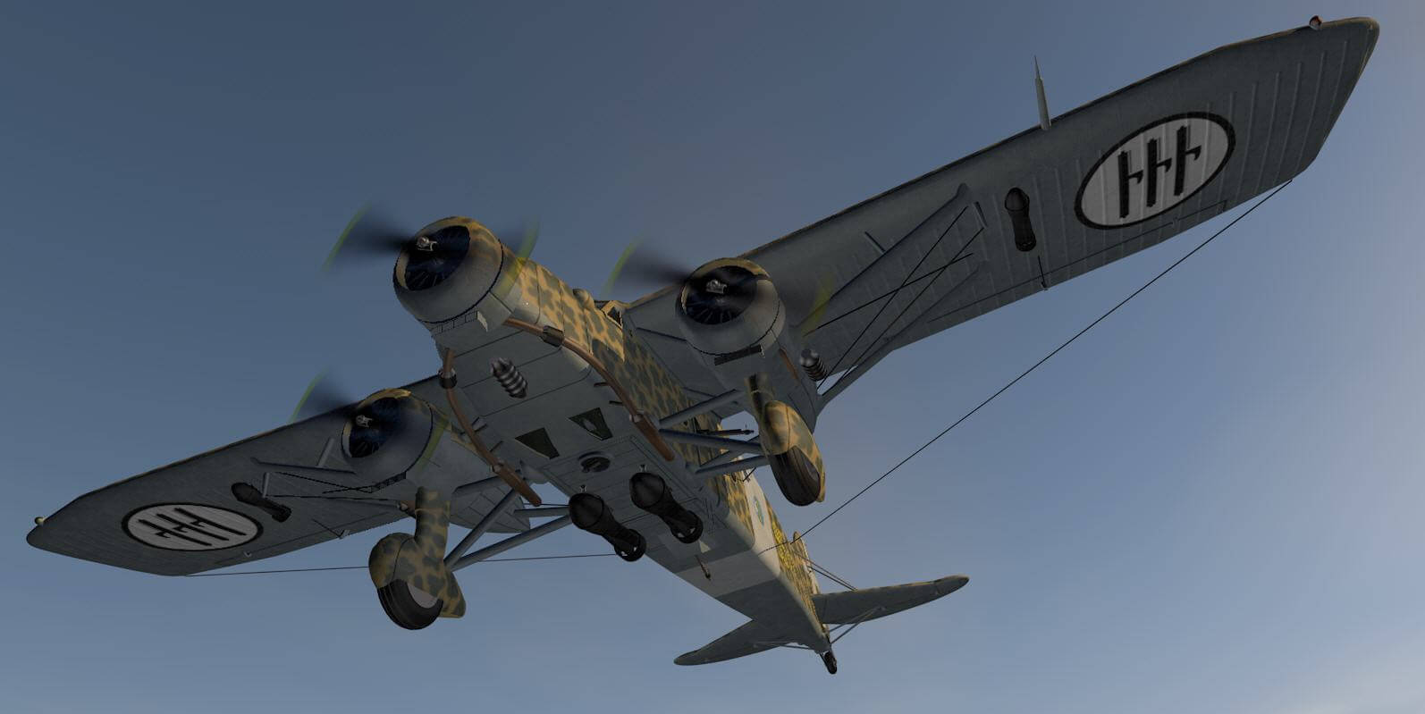 Caproni Ca-133 Bis 3D Model by ChipBassChaos