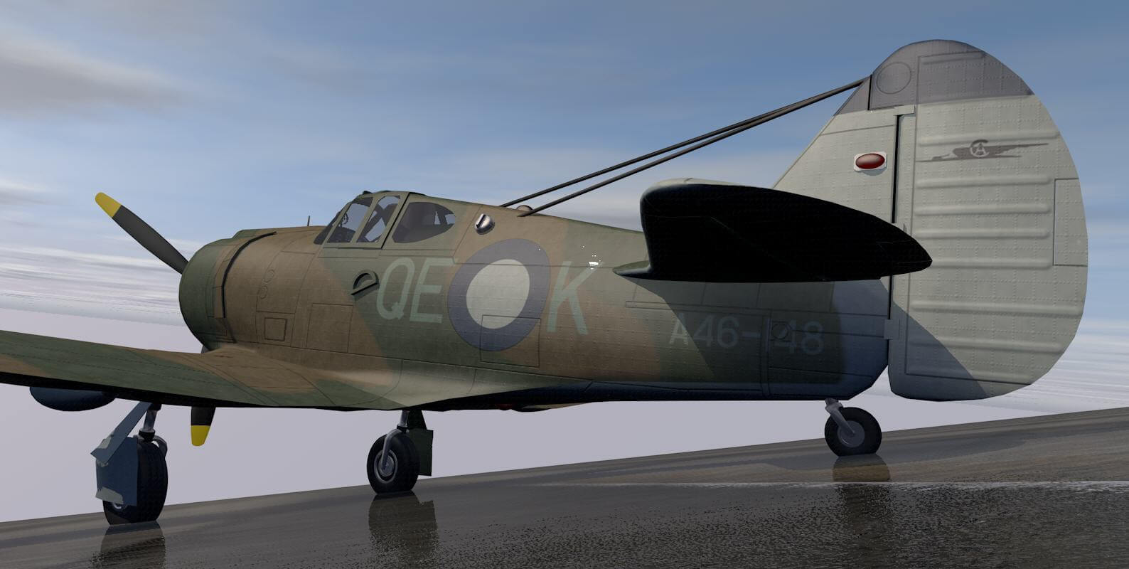 Commonwealth CA-12 Boomerang 3D Model by ChipBassChaos