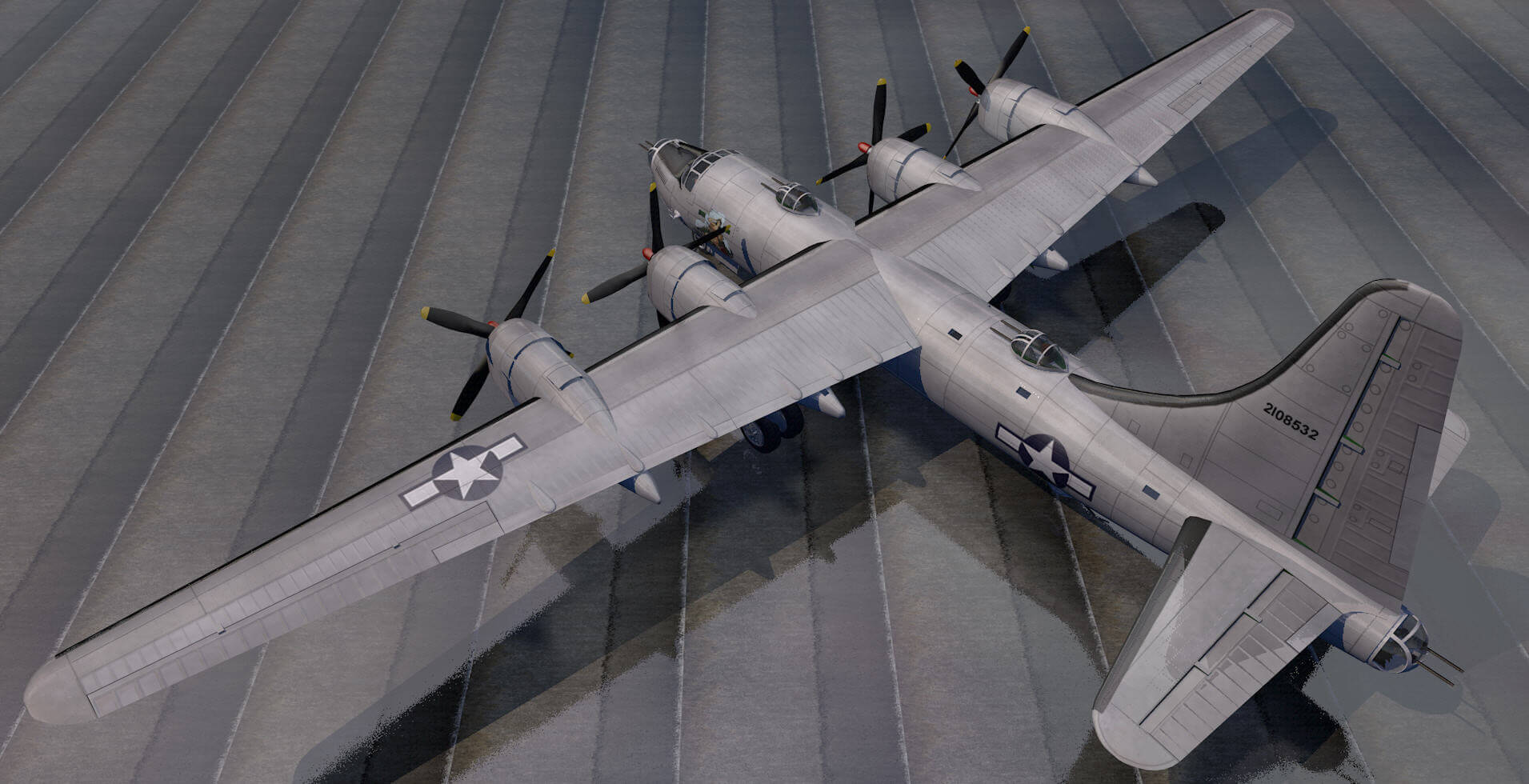 Consolidated B-32 Dominator 3D Model by ChipBassChaos