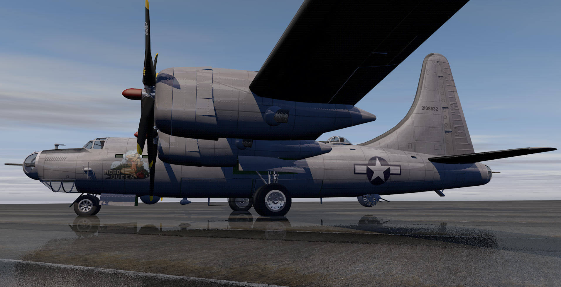 Consolidated B-32 Dominator 3D Model by ChipBassChaos