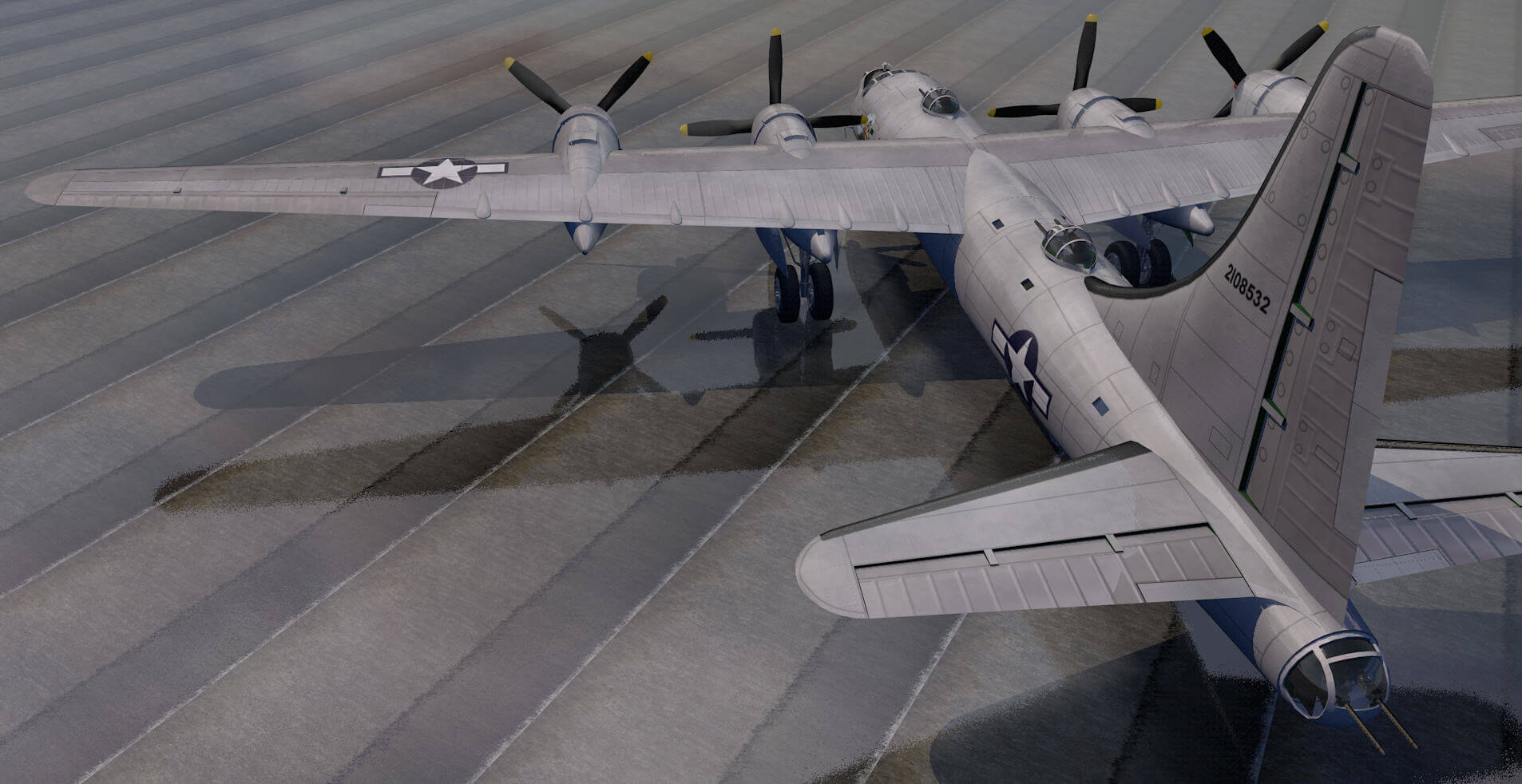 Consolidated B-32 Dominator 3D Model by ChipBassChaos