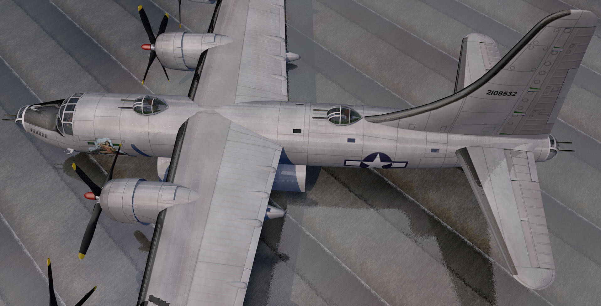 Consolidated B-32 Dominator 3D Model by ChipBassChaos