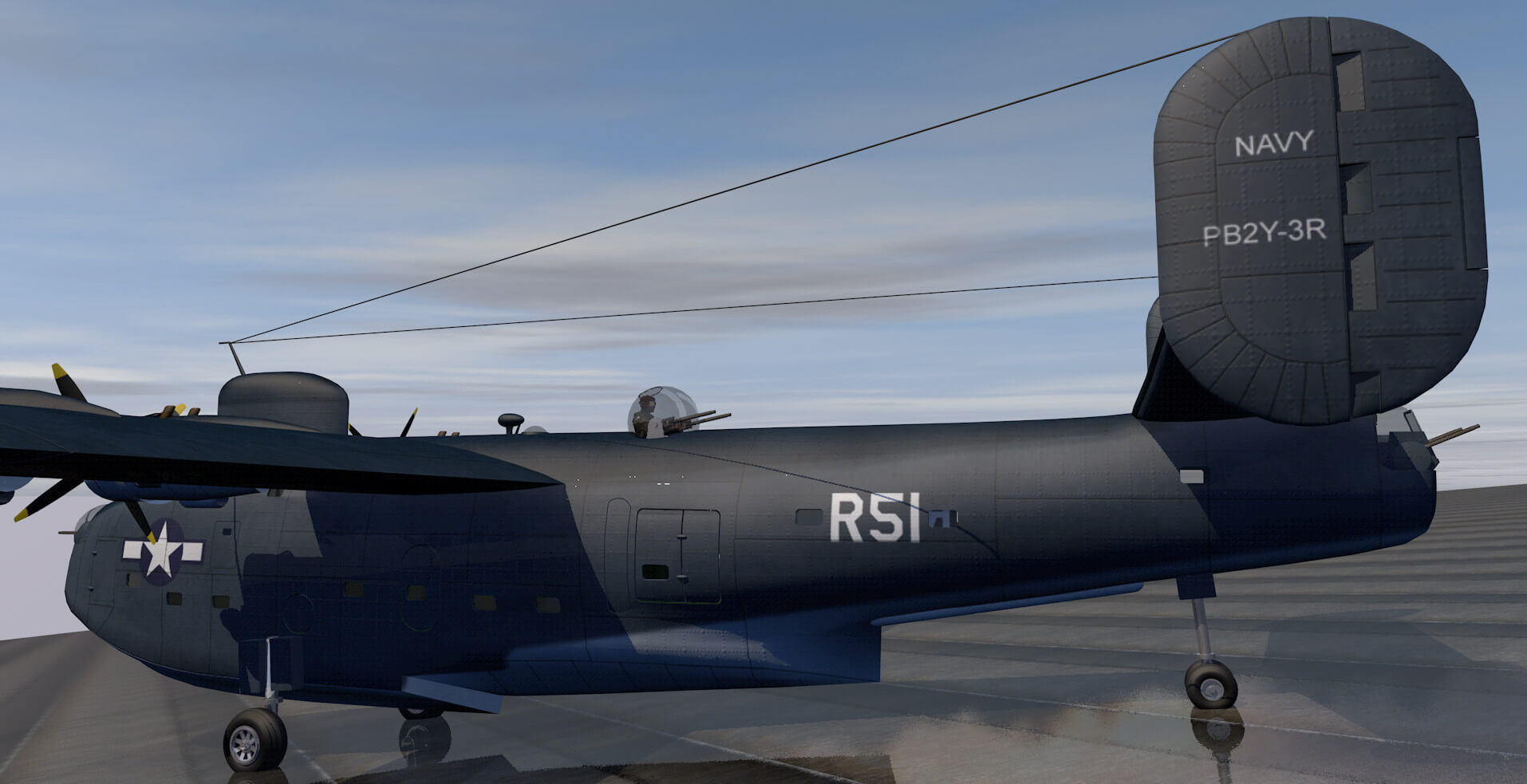 Consolidated PB2Y-3 Coronado 3D Model by ChipBassChaos