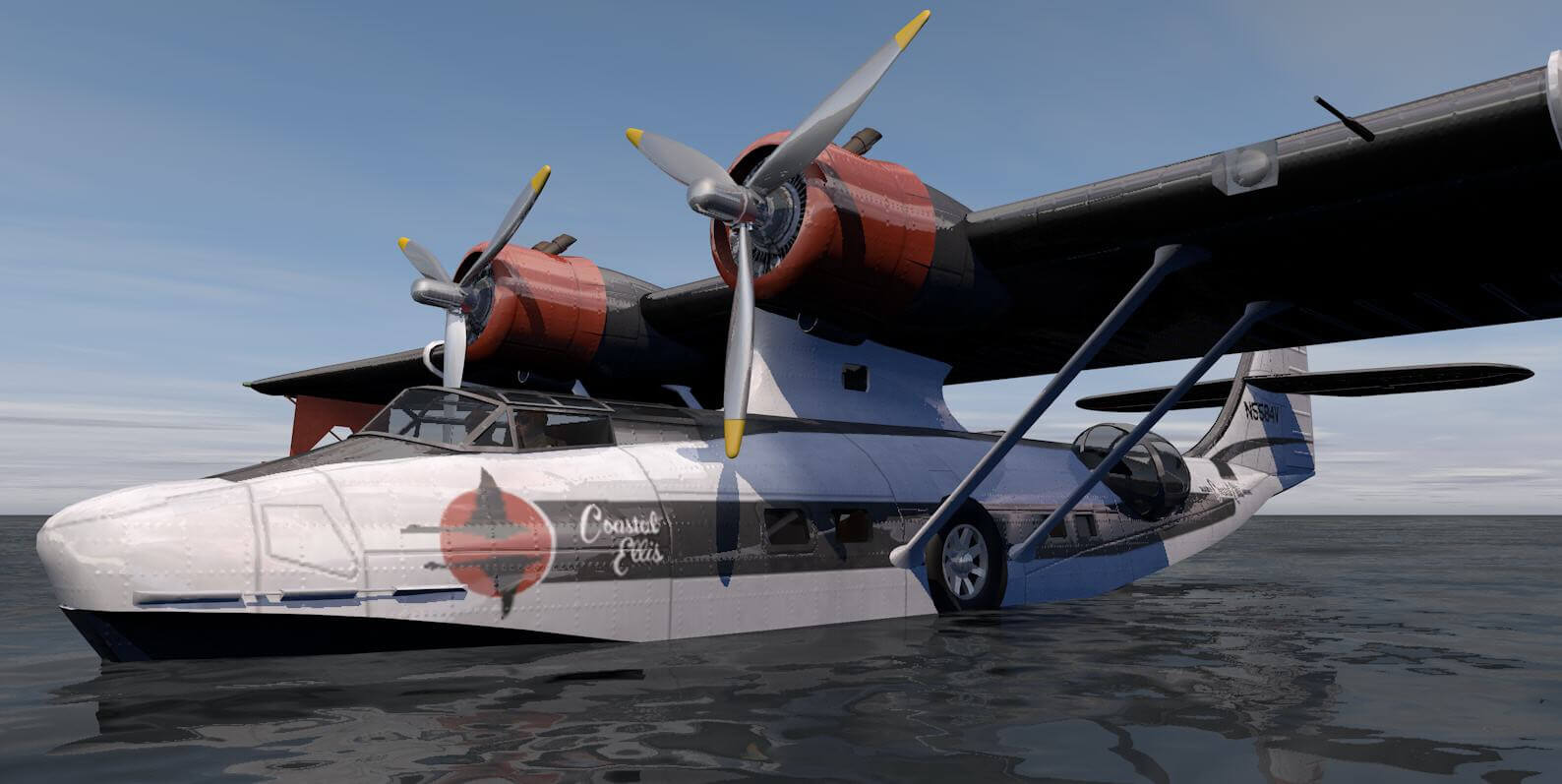 Consolidated PBY-5 Airliner 3D Model by ChipBassChaos