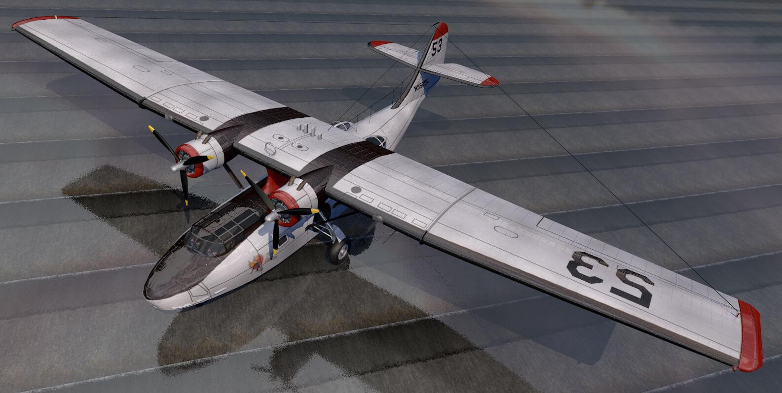 Consolidated PBY-5A Catalina 3D Model by ChipBassChaos