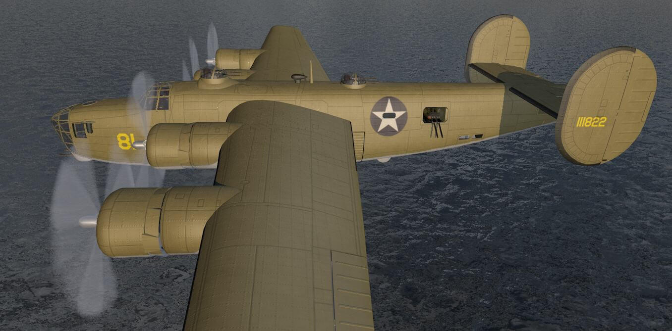 Consolidated XB-41 Escort Fighter 3D Model by ChipBassChaos