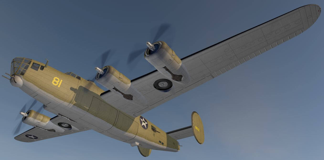 Consolidated XB-41 Escort Fighter 3D Model by ChipBassChaos