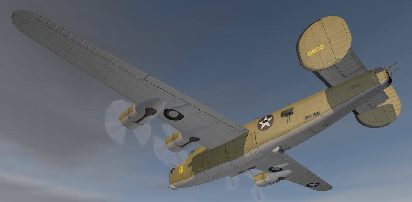 Consolidated XB-41 Escort Fighter 3D Model by ChipBassChaos