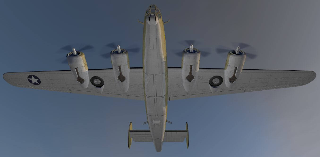 Consolidated XB-41 Escort Fighter 3D Model by ChipBassChaos