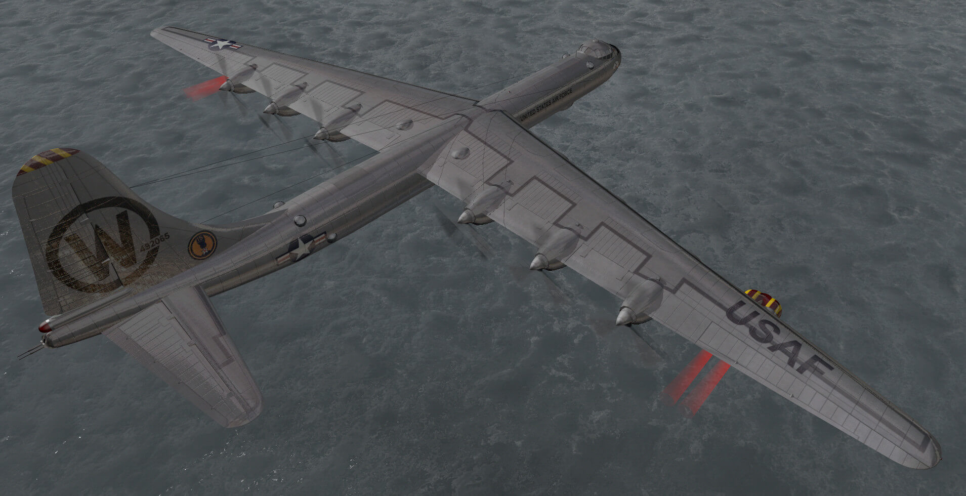 Convair B-36 Peacemaker 3D Model by ChipBassChaos