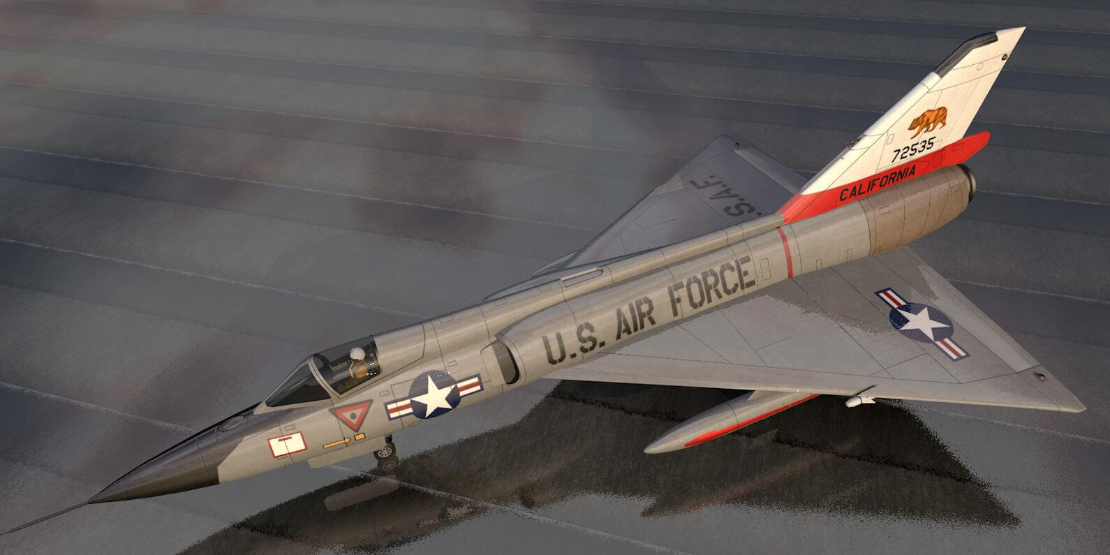 Convair F-106A Delta Dart 3D Model by ChipBassChaos