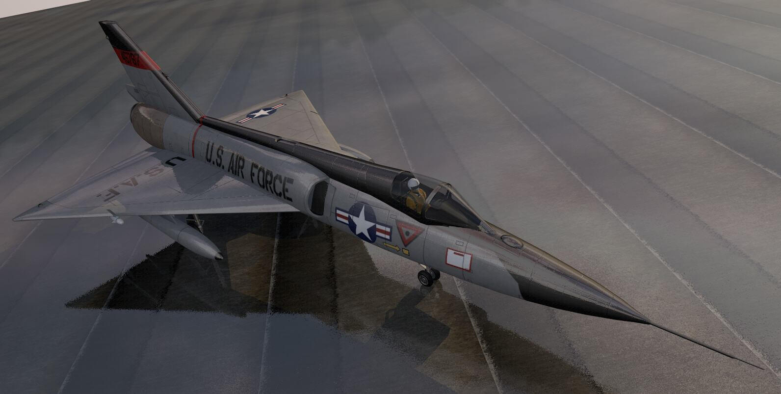 Convair F-106A Delta Dart 3D Model by ChipBassChaos