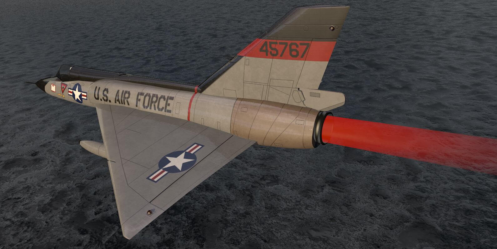 Convair F-106A Delta Dart 3D Model by ChipBassChaos