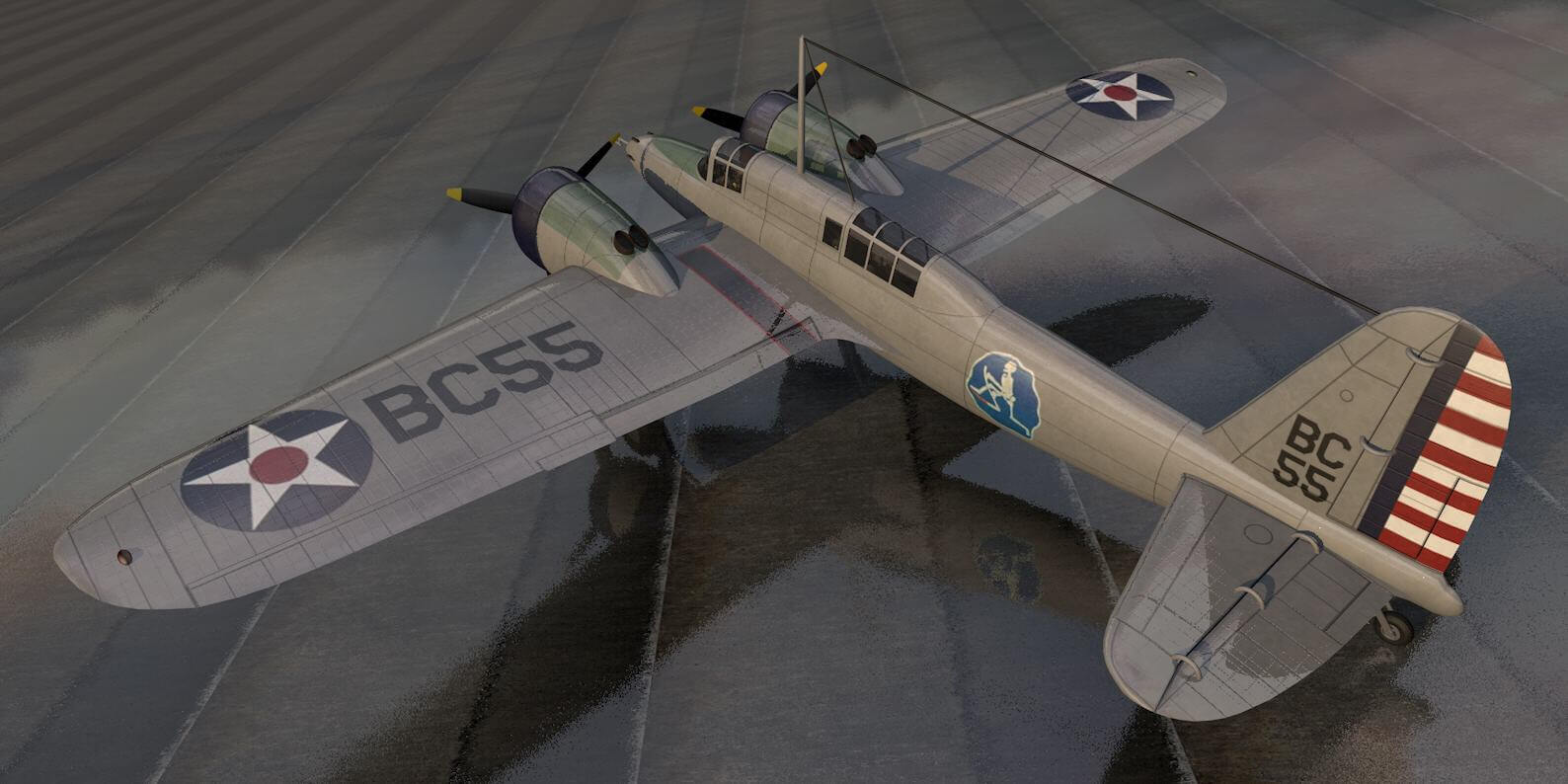 Curtiss A-18 Shrike II 3D Model by ChipBassChaos