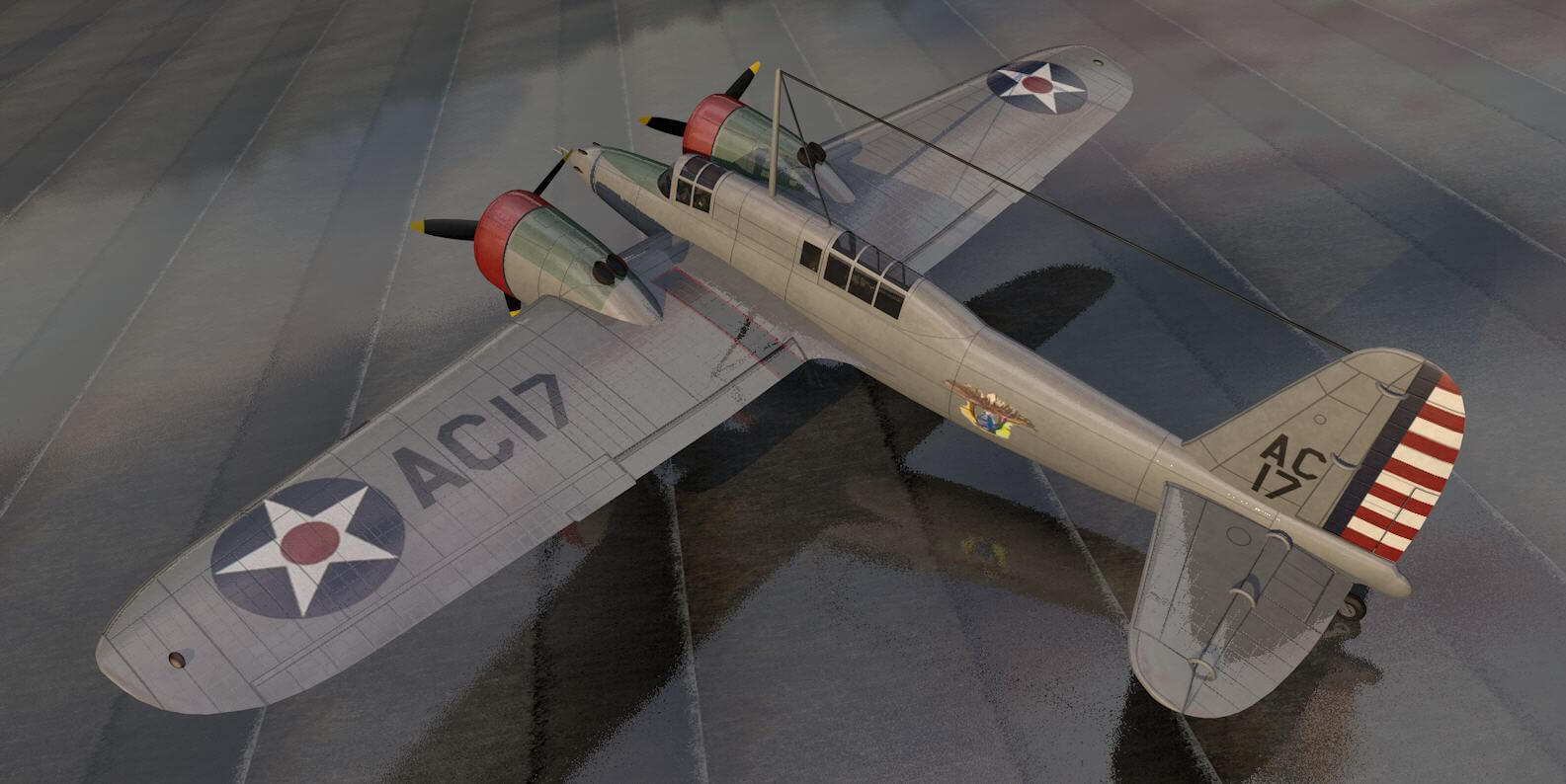 Curtiss A-18 Shrike II 3D Model by ChipBassChaos