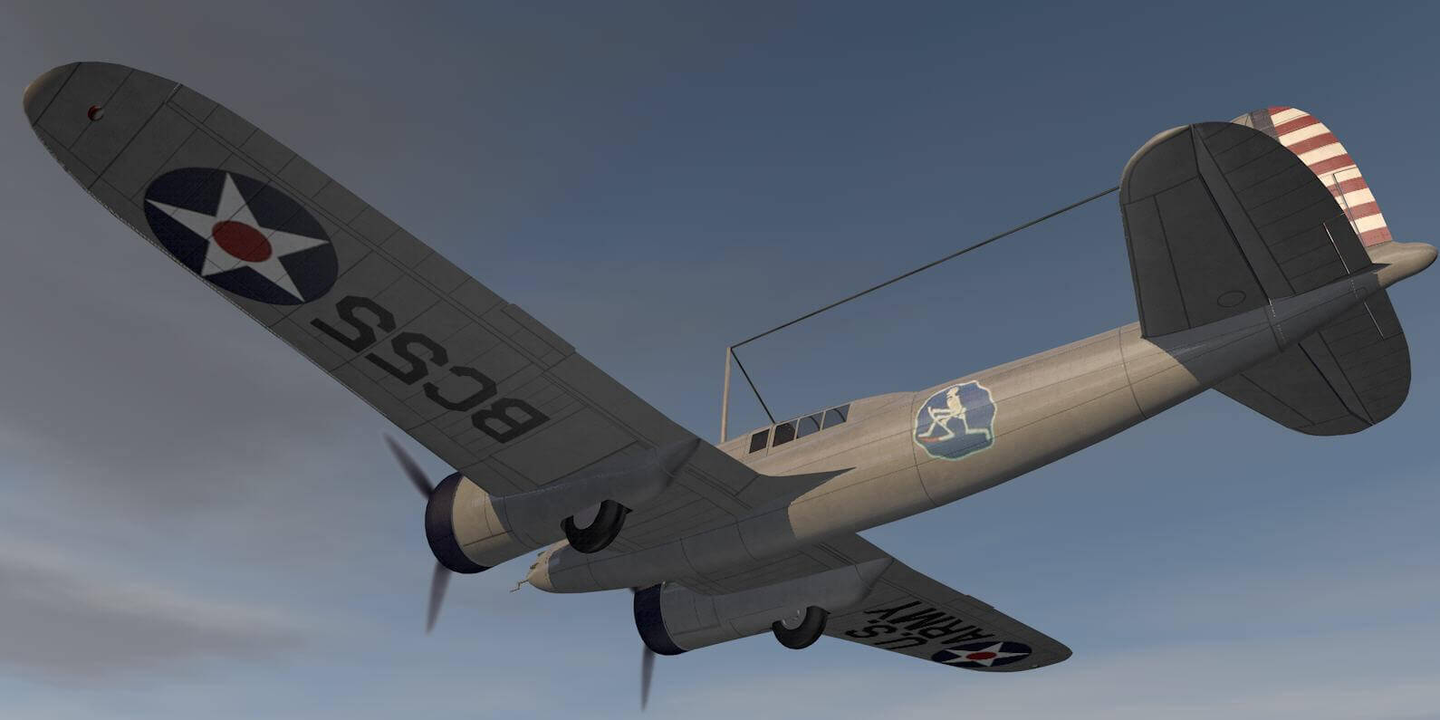 Curtiss A-18 Shrike II 3D Model by ChipBassChaos