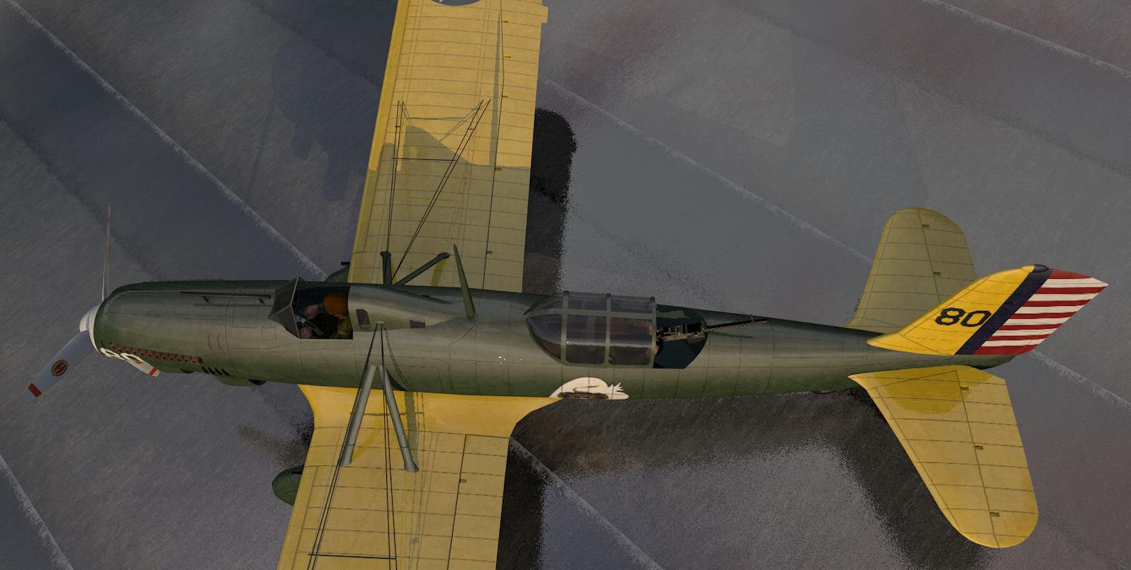 Curtiss A-8 Shrike 3D Model by ChipBassChaos