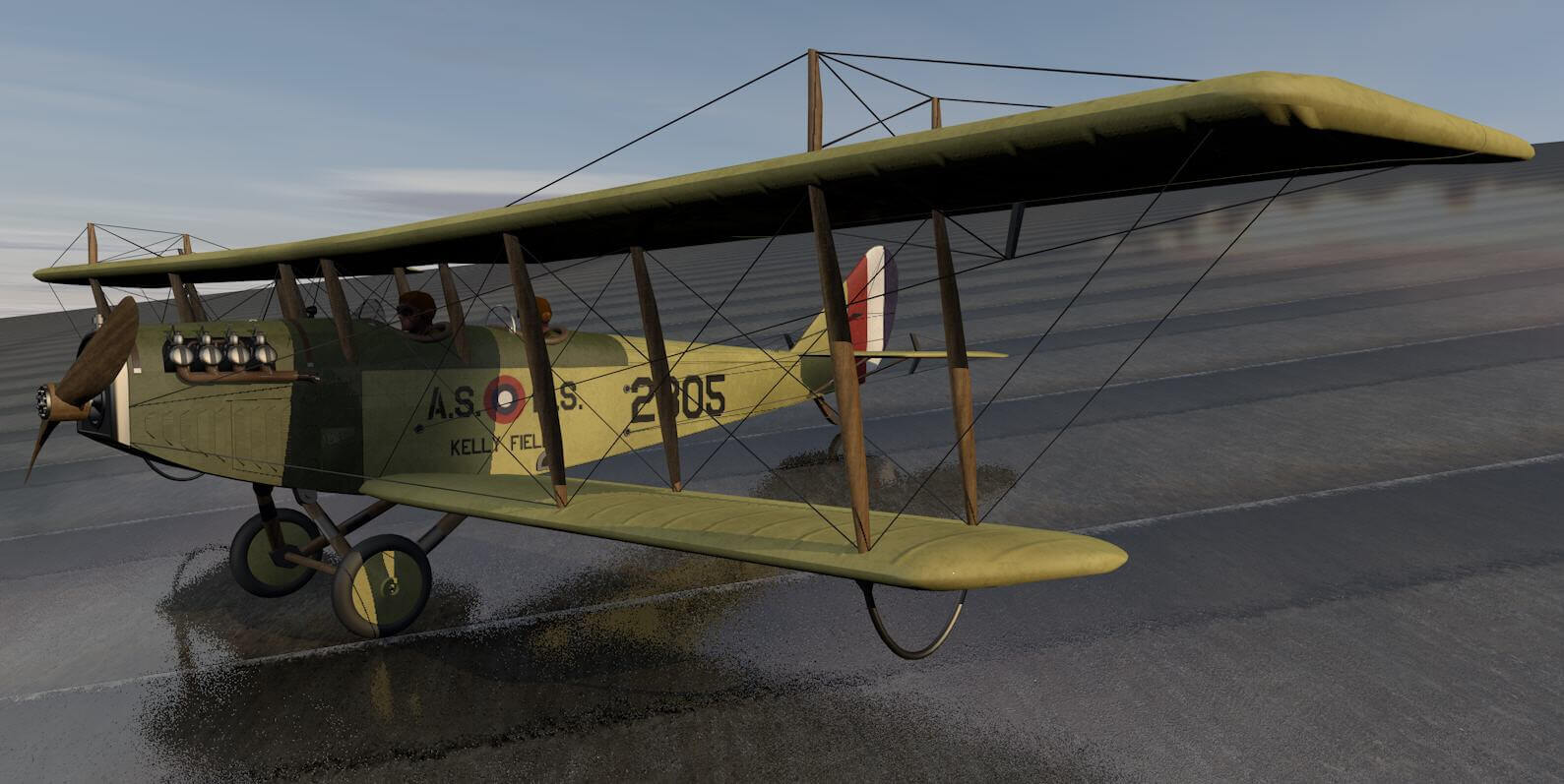 Curtiss-JN-4D Jenny 3D Model by ChipBassChaos