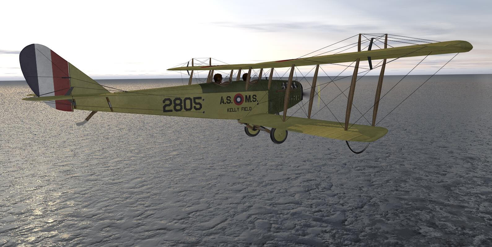 Curtiss-JN-4D Jenny 3D Model by ChipBassChaos