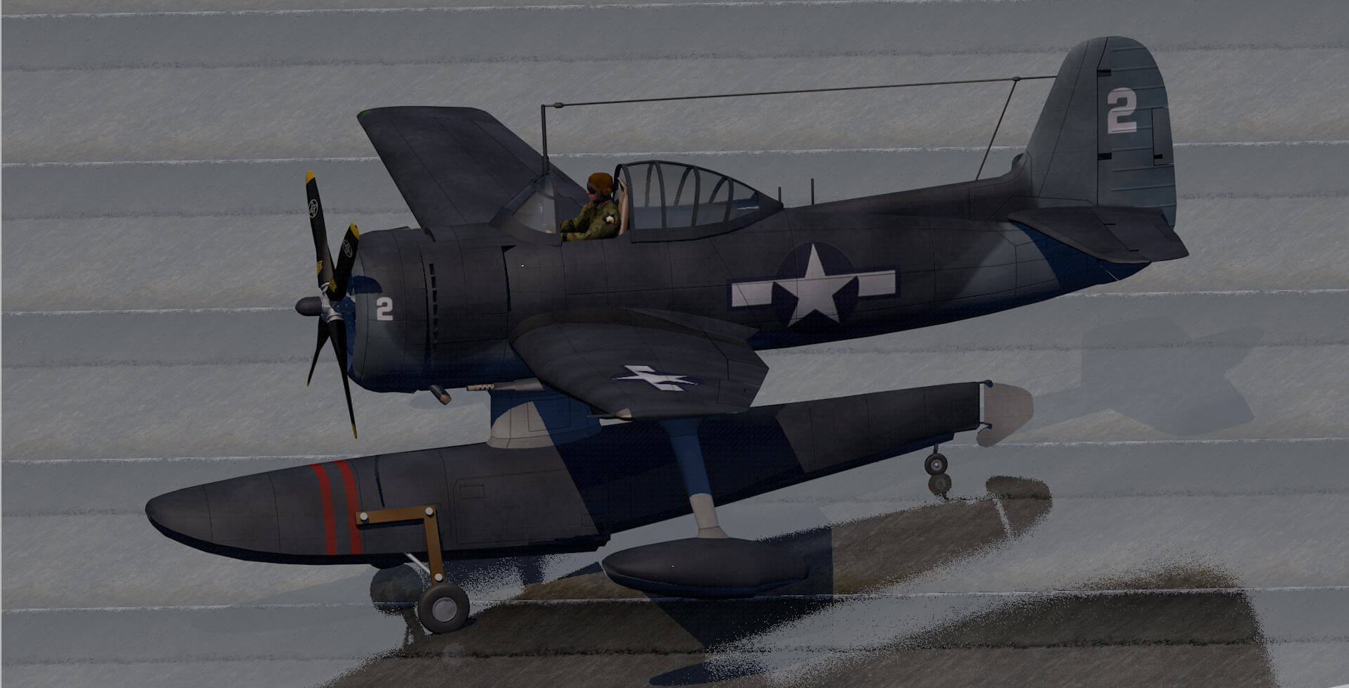 Curtiss SC-1 Seahawk 3D Model by ChipBassChaos