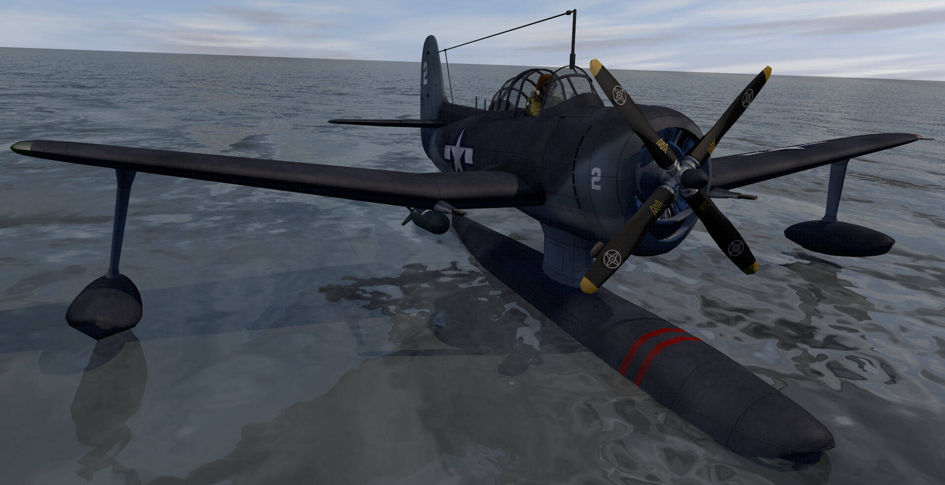 Curtiss SC-1 Seahawk 3D Model by ChipBassChaos