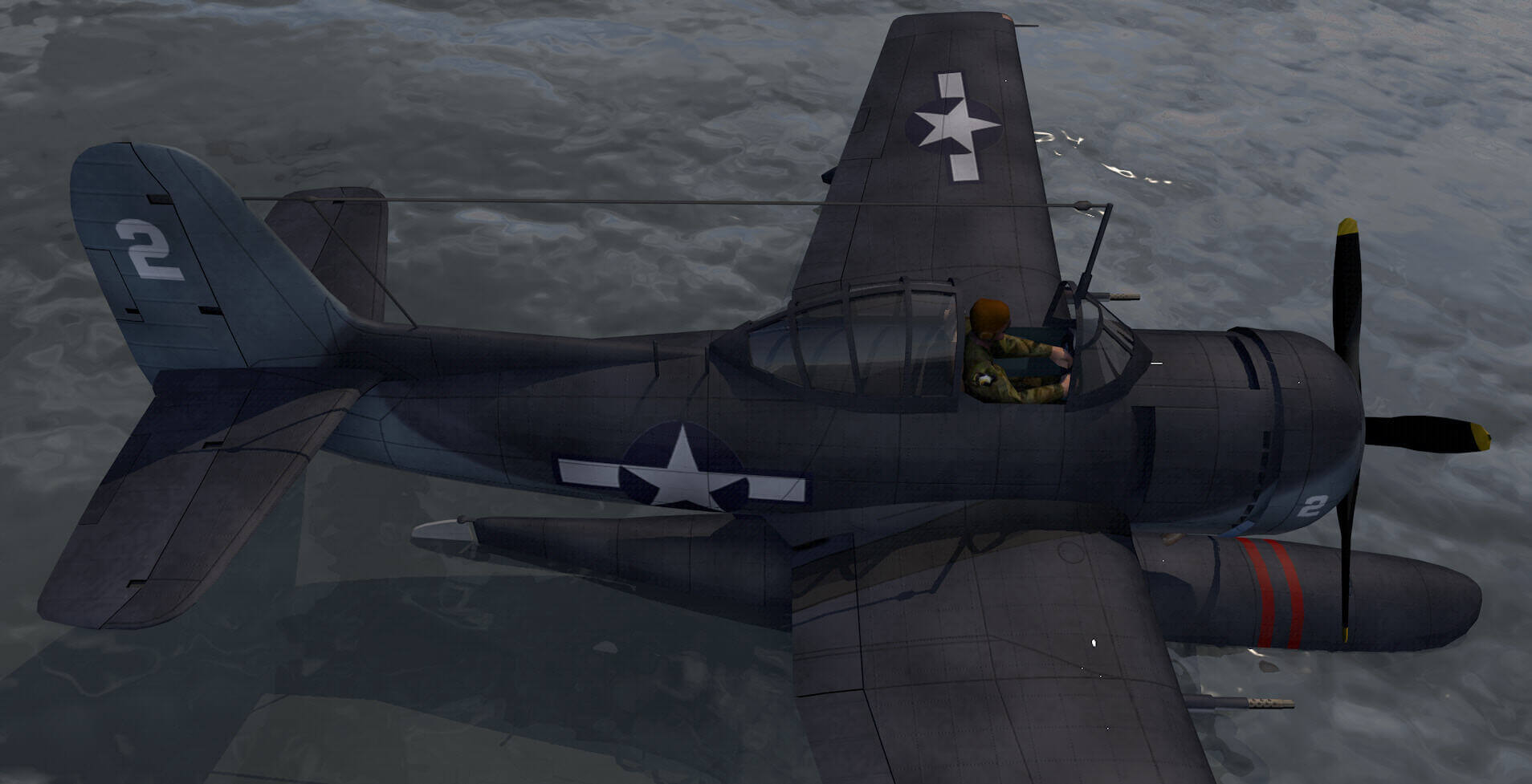 Curtiss SC-1 Seahawk 3D Model by ChipBassChaos
