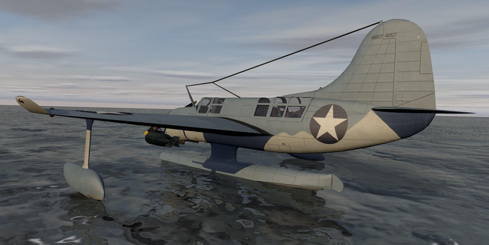 Curtiss SO3C-1 Seamew 3D Model by ChipBassChaos
