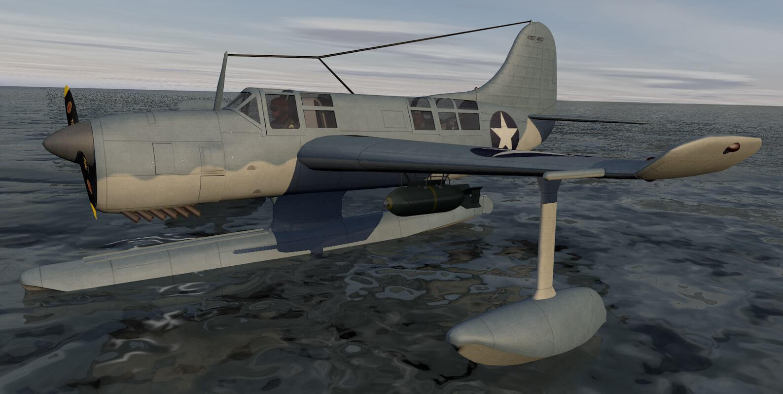 Curtiss SO3C-1 Seamew 3D Model by ChipBassChaos