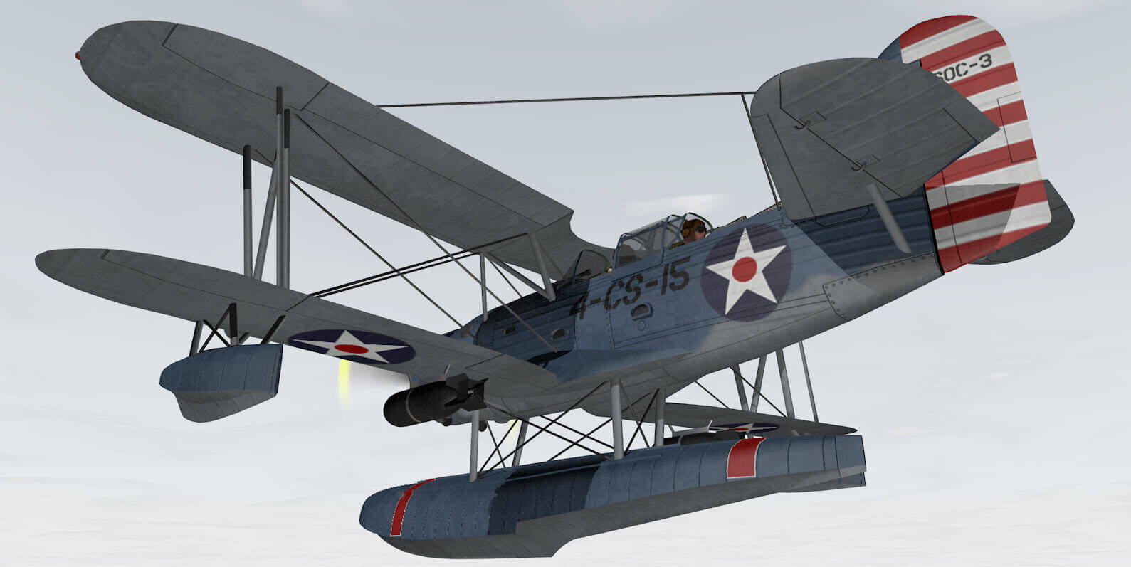 Curtiss SOC-3 Seagull 3D Model by ChipBassChaos
