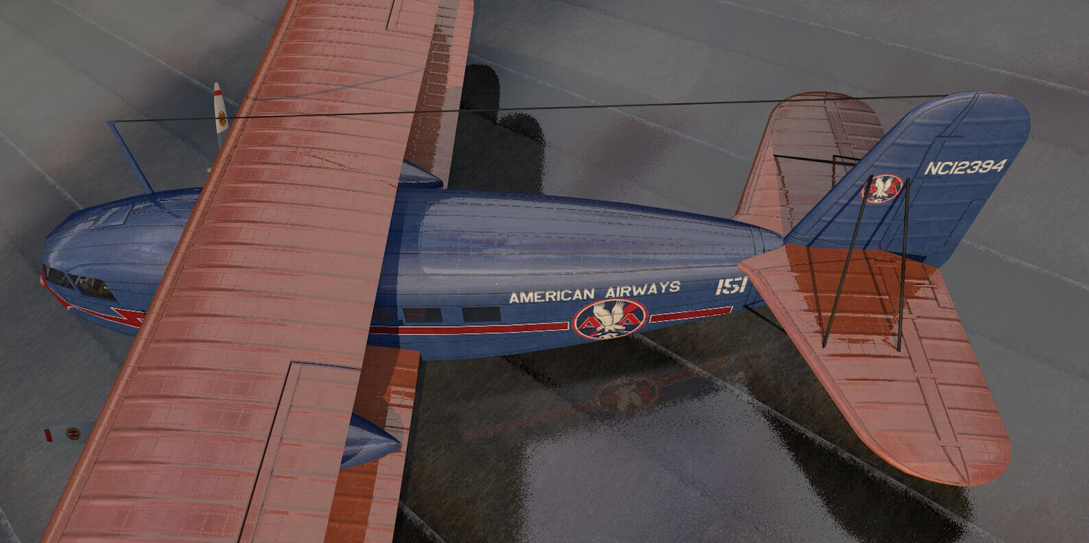 Curtiss T-32 Condor II 3D Model by ChipBassChaos