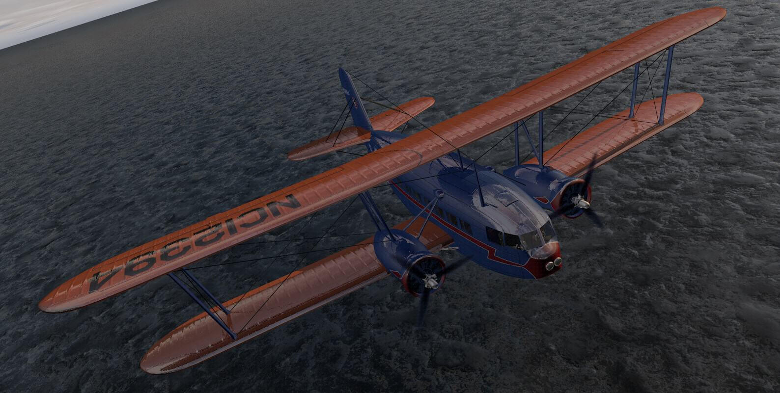 Curtiss T-32 Condor II 3D Model by ChipBassChaos