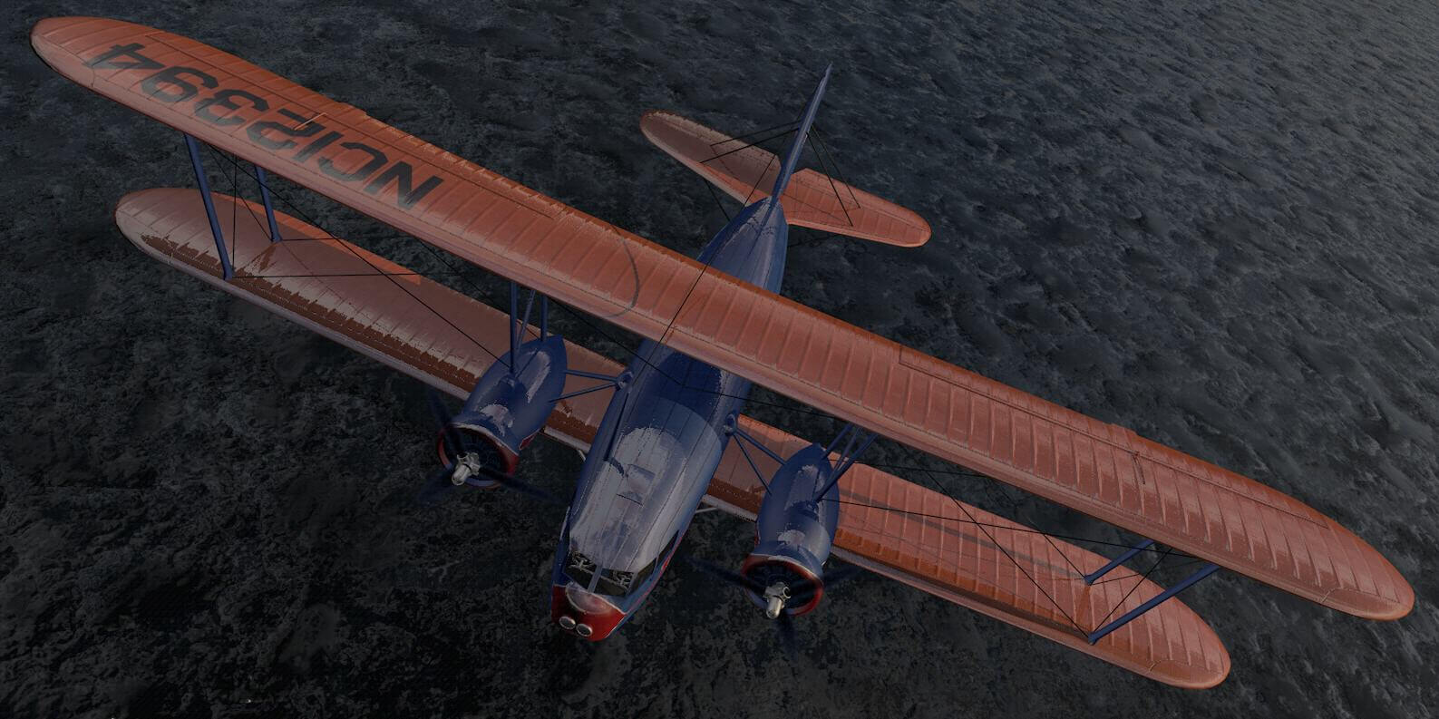 Curtiss T-32 Condor II 3D Model by ChipBassChaos