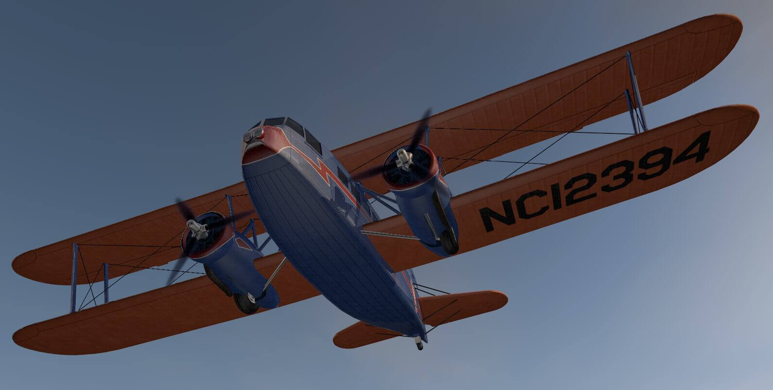 Curtiss T-32 Condor II 3D Model by ChipBassChaos