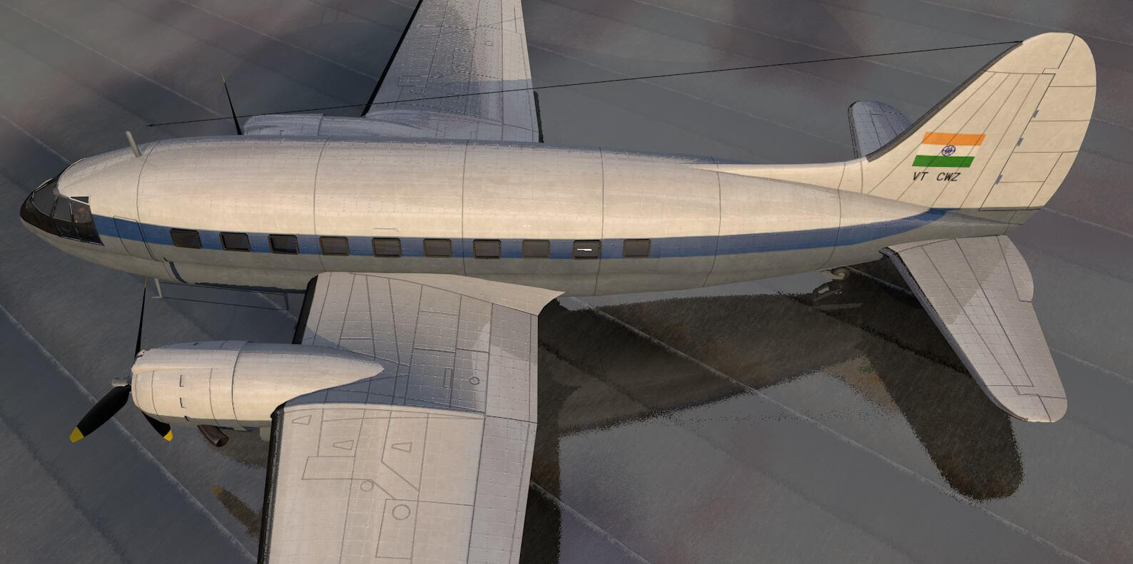 Curtiss Wright CW-20 Airliner 3D Model by ChipBassChaos