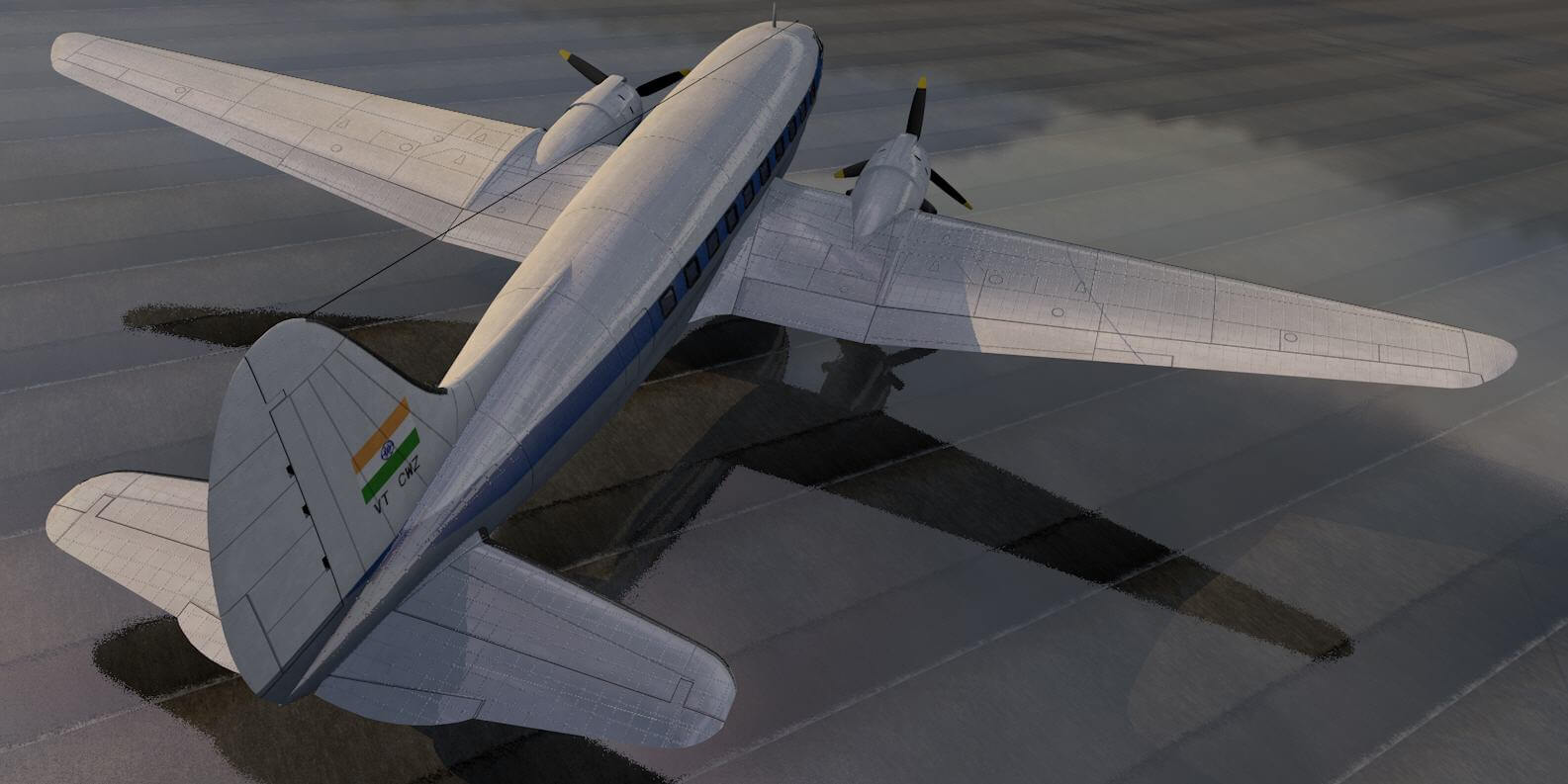 Curtiss Wright CW-20 Airliner 3D Model by ChipBassChaos